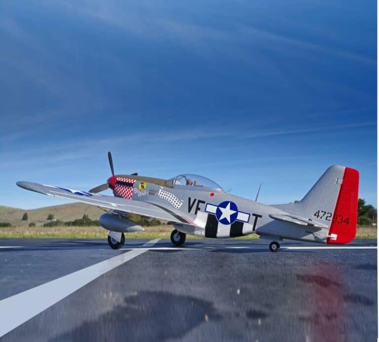 Arrows Hobby P-51 Mustang PNP 1100mm m/retracts – ARR004P